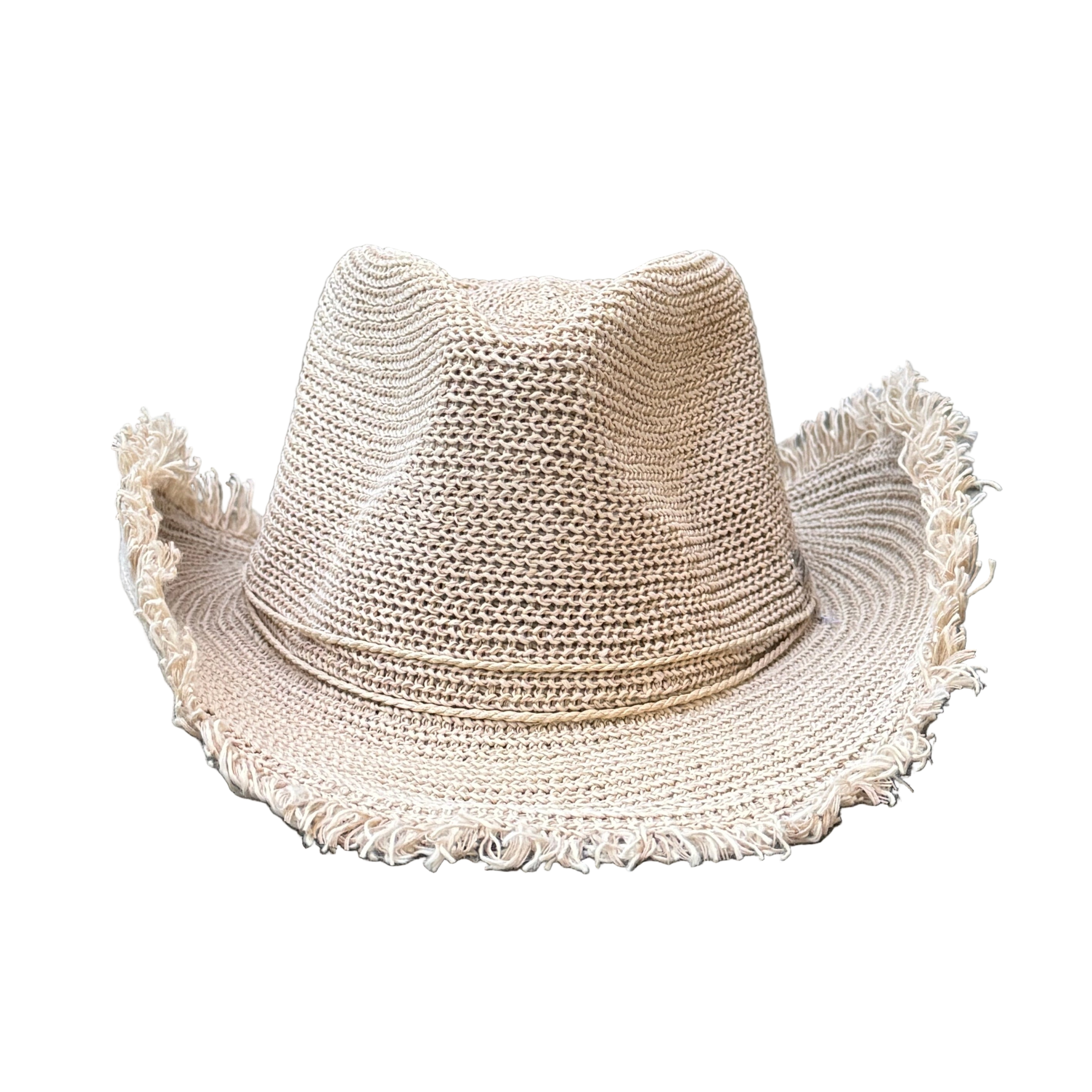 Noa - Frayed Edge Boho Cowboy Hat – TheAmericanHats